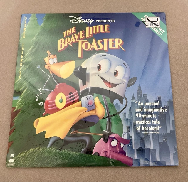 DISNEY THE BRAVE Little Toaster LaserDisc Animated Movie Rare 1117AS ...