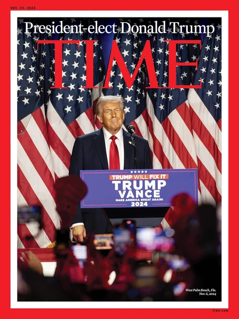TIME MAGAZINE PRESIDENT Elect Donald Trump, NEW £15.20 - PicClick UK