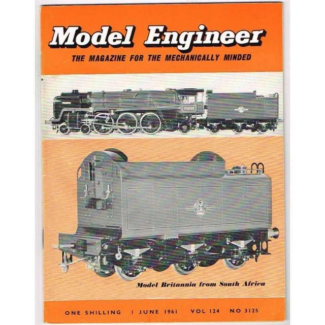 MODEL ENGINEER MAGAZINE June 1 1961 mbox3214/d Model Britannia from ...