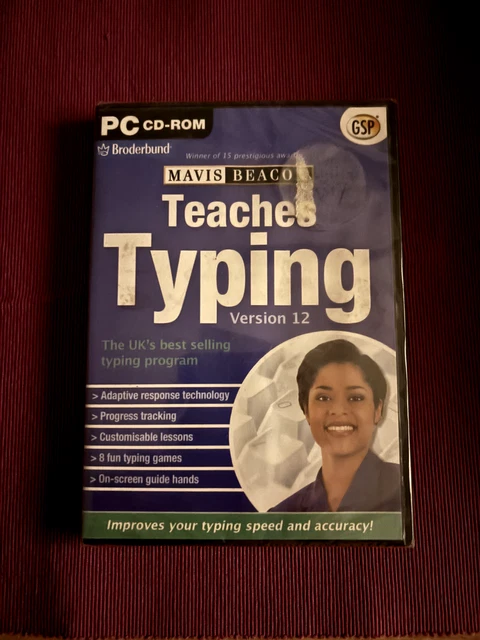 MAVIS BEACON TEACHES TYPING 12: Classic PC CD-ROM Typing Tutor ...