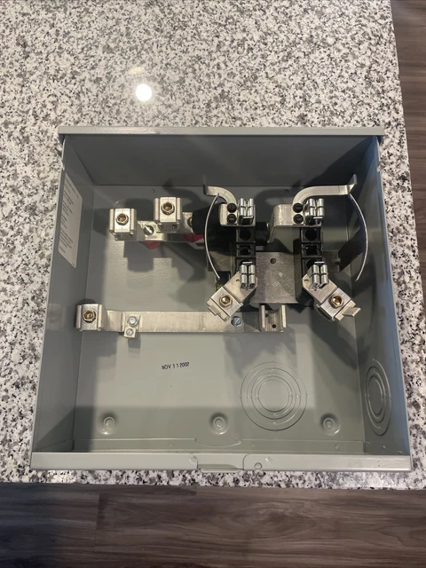 NEW METER BOX Type 3R - Durham Model #1007557 200 Amp Continuous $120. ...