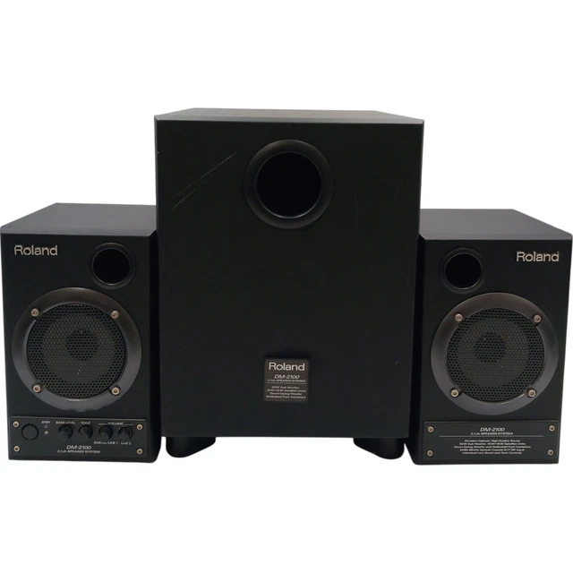 ROLAND DM-2100 2.1CH Speaker System Subwoofer £75.00 - PicClick UK