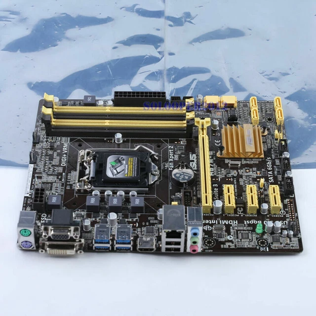 ASUS H87M-E MOTHERBOARD Intel H87 LGA 1150 DDR3 HDMI DVI USB3.0 ATX £ ...