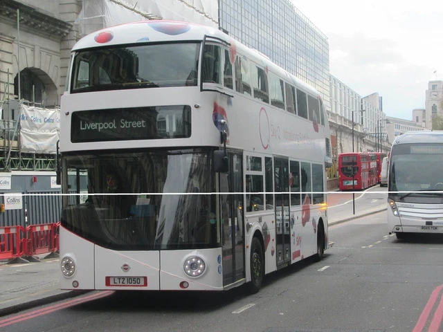 BUS PHOTO: NEW Routemaster LT50 LTZ1050 Advert Livery for Sky Q £0.99 ...