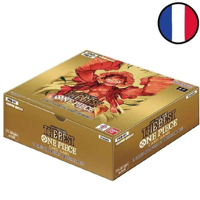 [PRECOMMANDE] ONE PIECE Card Game PRB-01 Premium Booster Display ...