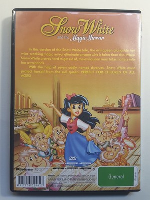 SNOW WHITE AND THE MAGIC MIRROR DVD Animated Cartoon - REGION 4 AUST ...