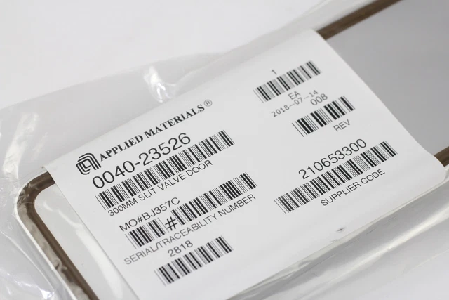 AMAT APPLIED MATERIALS 0040-23526 300MM Slit Valve Door Plate New EUR ...