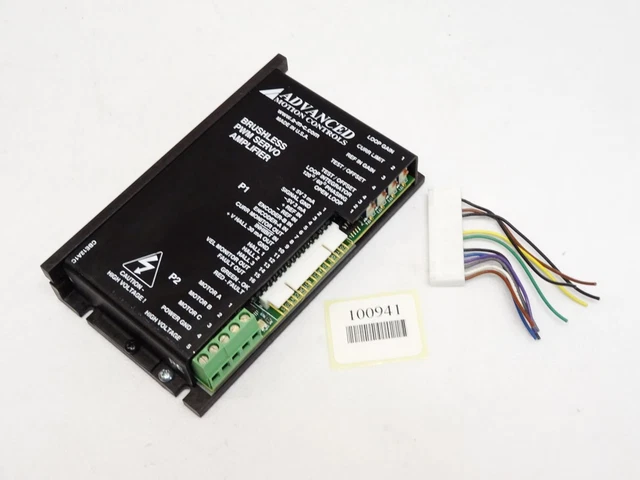 ADVANCED MOTION CONTROLS Brushless PWM Servo Amplifier BE12A6 EUR 99,00 - PicClick DE