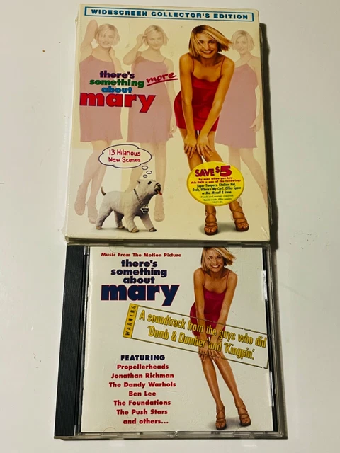THERES SOMETHING ABOUT Mary 2 Disc DVD Widescreen BRAND NEW +BONUS CD ...