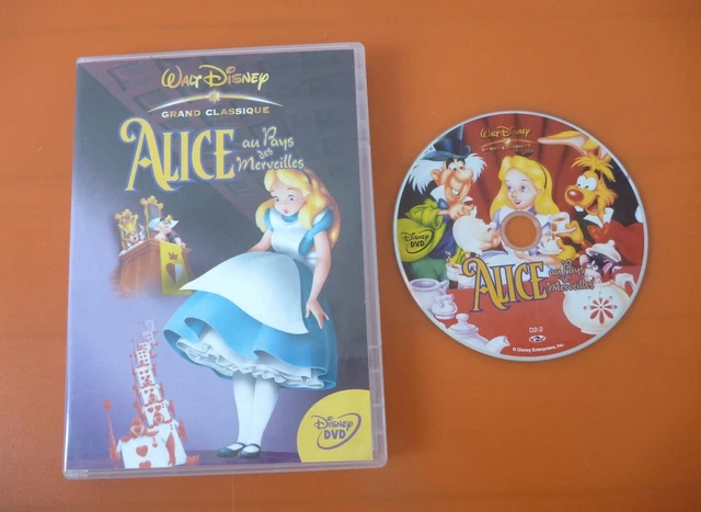 DVD ALICE AU PAYS DES MERVEILLES Dessin Animé Walt Disney classique - C ...