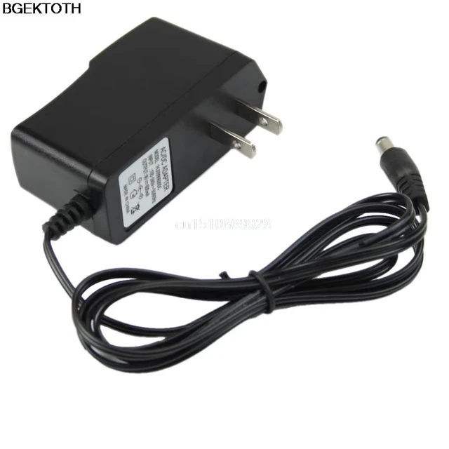 CONVERTER ADAPTER FOR DC 9V 600Ma 0.6A AC Wall Charger Power Supply US ...