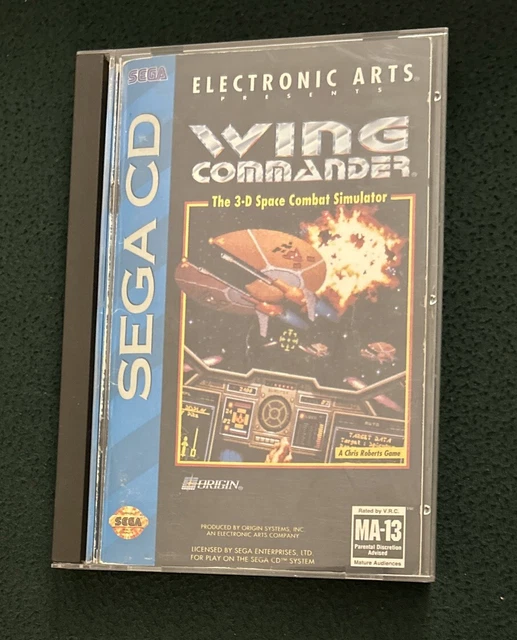 WING COMMANDER (SEGA CD, 1994) œuvres complètes testées CIB EUR 27,05 ...