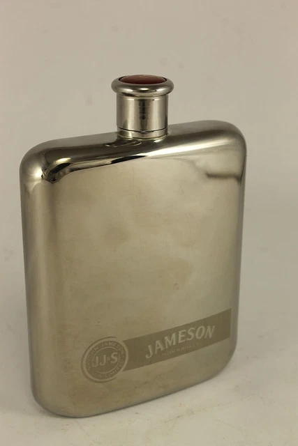 VINTAGE JOHN JAMESON Son Limited Irish Whiskey Hip Flask £89.76 ...