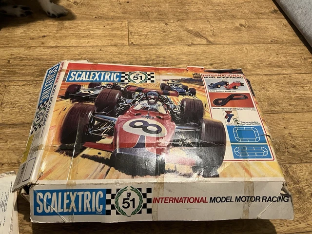 VERY RARE COMPLETE Scalextric Gp51 Racing Set £39.99 - PicClick UK