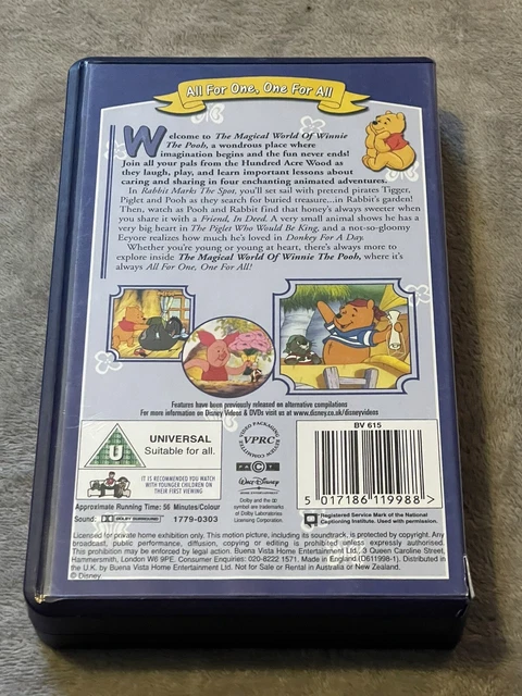 MAGICAL WORLD OF Winnie The Pooh - Vol. 1 - All For One And One For All ...