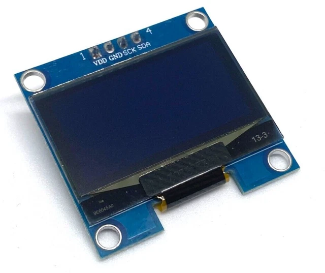 1,3 ZOLL ARDUINO OLED 128x64 Display SSD1306 I2C IIC TWI weiß Raspberry Pi EUR 8,29 - PicClick DE