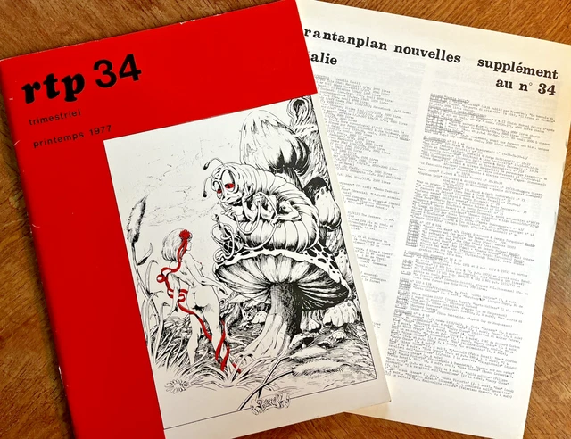 REVUE RAN TAN PLAN (RTP) n°34 VANDERSTEEN / SF et BD / Roy KRENKEL ...