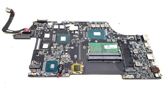 MSI GL63 8RC Laptop Motherboard MS-16P6 Ver:1.0 4GB RAM SR3Z0 i5-8300H ...