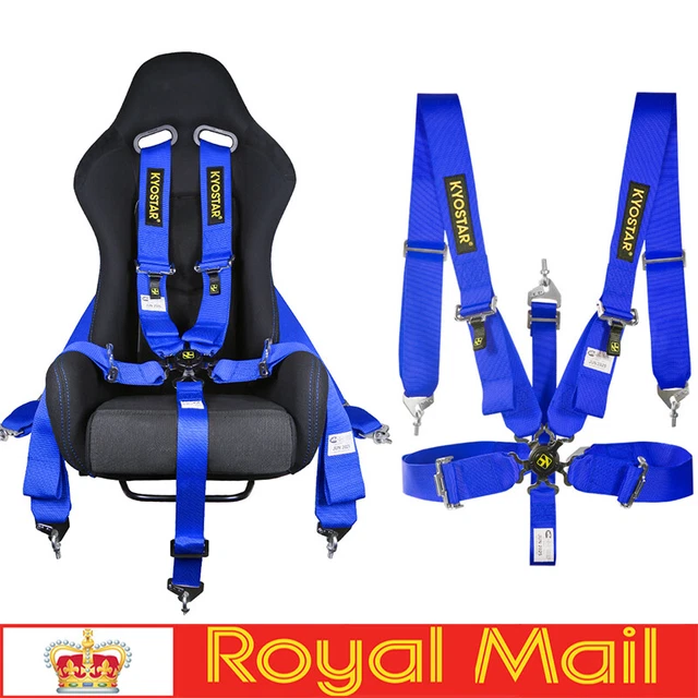 KYOSTAR 3& 5-POINT Camlock Quick Release Racing Seat Belt Harness ...