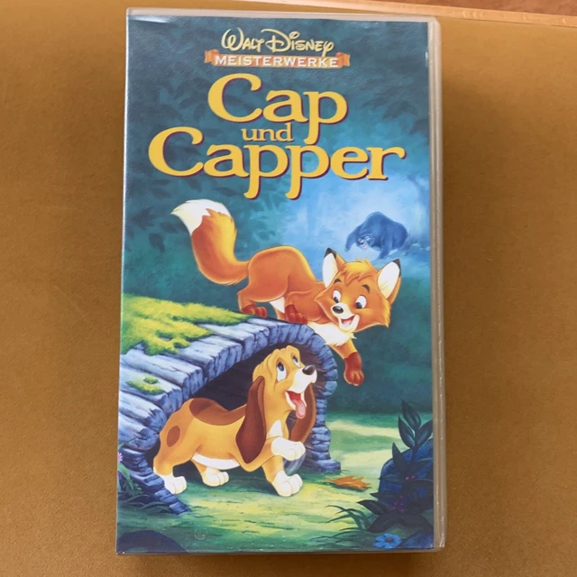 CAP UND CAPPER Walt Disney Meisterwerke VHS VIDEO Kassette EUR 3,95 ...