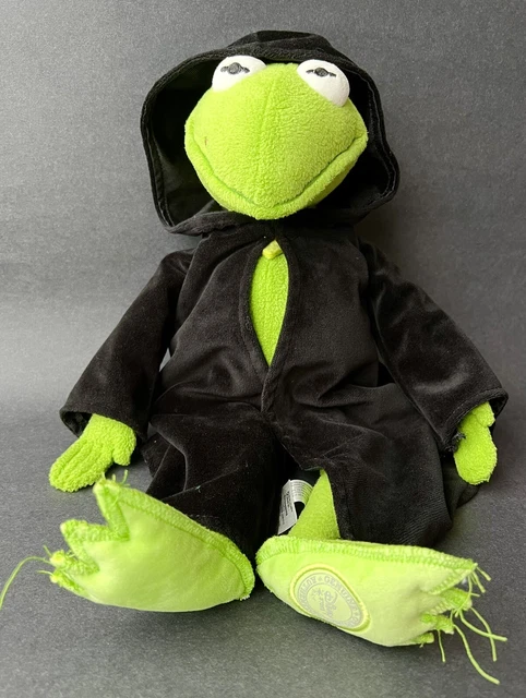 DISNEY STORE KERMIT Frog Evil Constantine Most Wanted 17” Plush Toy ...