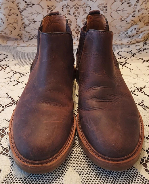 WARFIELD & GRAND Leather Henke Chelsea Boots Brown Men's Size 8 Great ...