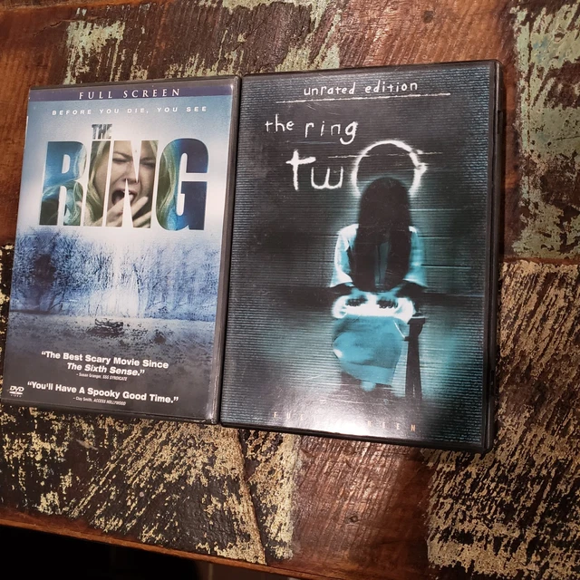 THE RING AND The Ring Two DVD Set Lot Horror Movie Collection Naomi ...
