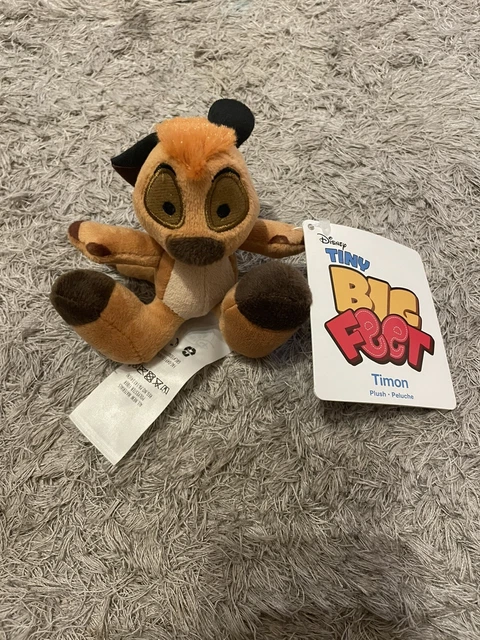 Disney Store Timon From Lion King Tiny Big Feet Mini Plush Soft Toy Tagged £1599 Picclick Uk