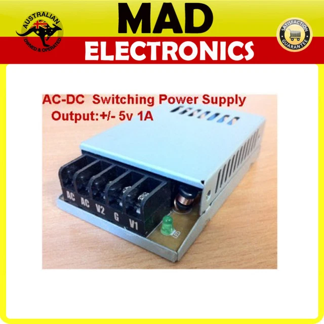 RARE! POSITIVE AND Negative +/- 5V DC 1A 12W JMD10 Switching Power ...