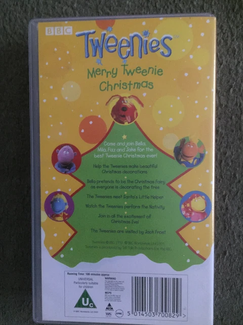 TWEENIES - BBC Vhs Video - Merry Tweenie Christmas [Vhs] £9.99 ...