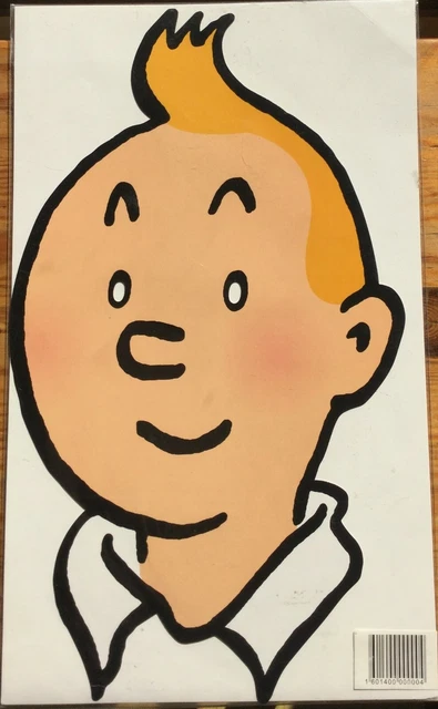 TINTIN - HERGÉ - Tintin Head Silhouette £8.66 - PicClick UK