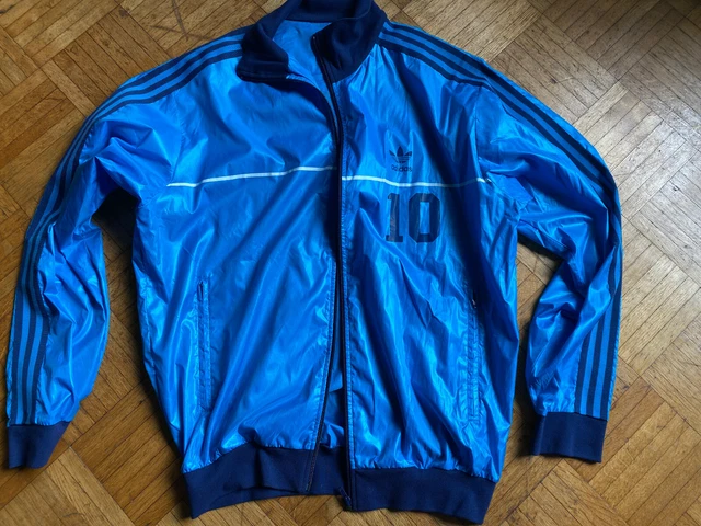 ADIDAS CAL SURF Wetlook Glanznylon nylon shiny Tracksuit Trainigsanzug ...