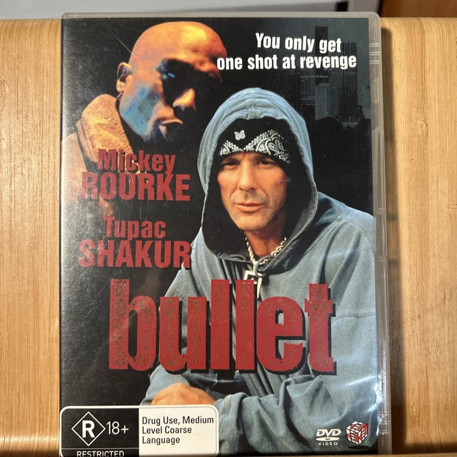 BULLET DVD 1996 Tupac Shakur Mickey Rourke (S6.9) £11.74 - PicClick UK
