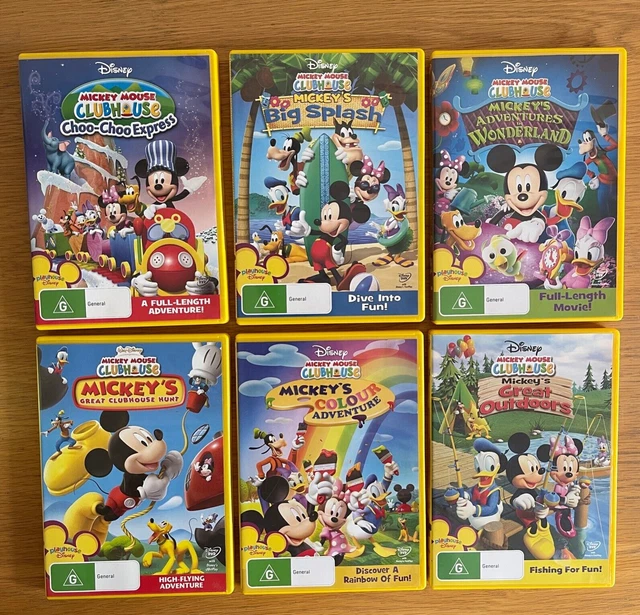 DISNEY JUNIOR MICKEY Mouse Clubhouse Lot of 23 DVDs Bulk Collection ...