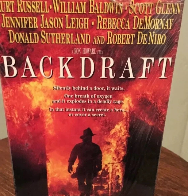 NEW BACKDRAFT VHS - KURT RUSSELL - WILLIAM BALDWIN - NEW SEALED £5.66 ...