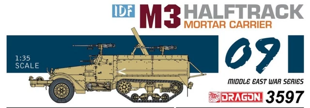 DRAGON IDF M3 HALF-TRACK MORTAR CARRIER KIT 1:35 EUR 93,75 - PicClick FR