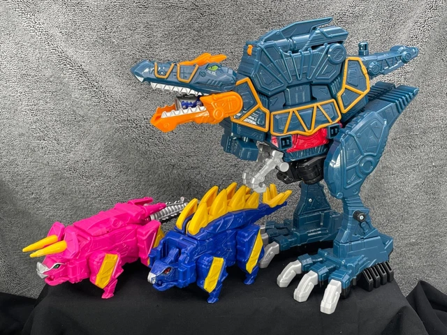 POWER RANGERS DINO Charge Ltd Edition Spinosaurus Megazord With Charger ...