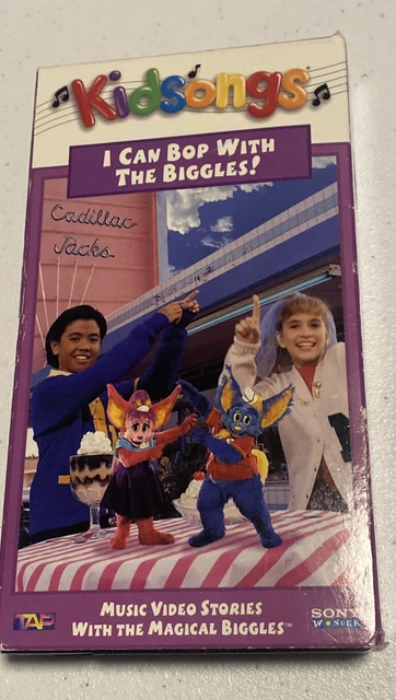 KIDSONGS I CAN bop with the Biggles! VHS HTF TAP Sony Wonder 1995 £9.58 ...