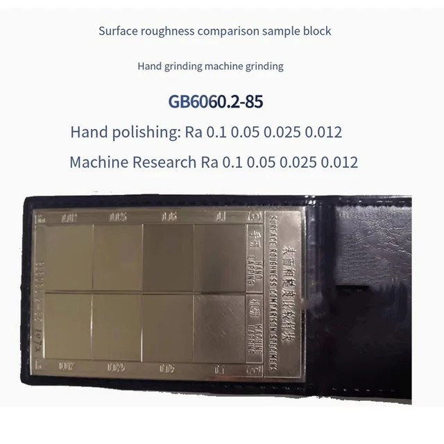 INDUSTRIAL QUALITY ROUGHNESS Comparison Sample for Lathe Machining in ...