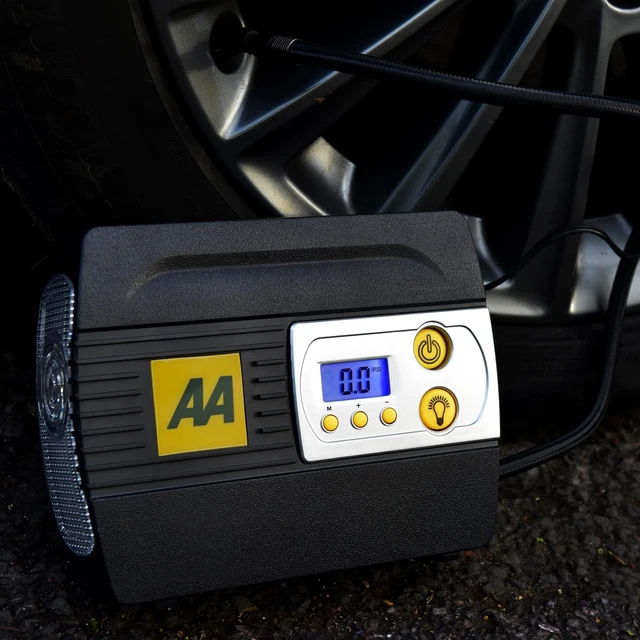 AA 12V DIGITAL Tyre Inflator AA5502 For Cars Other Vehicles Inflatables ...