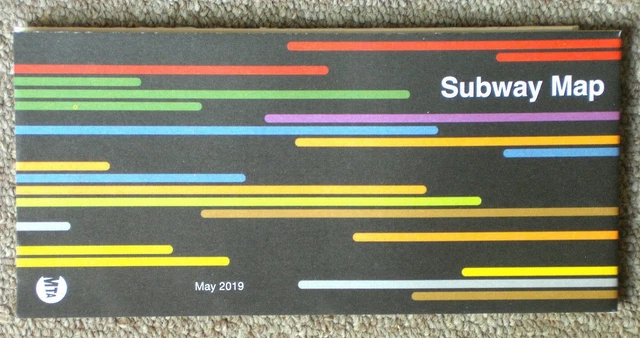 VERY RARE MTA New York City NYC Subway Map Dated May 2019 £3.77 ...