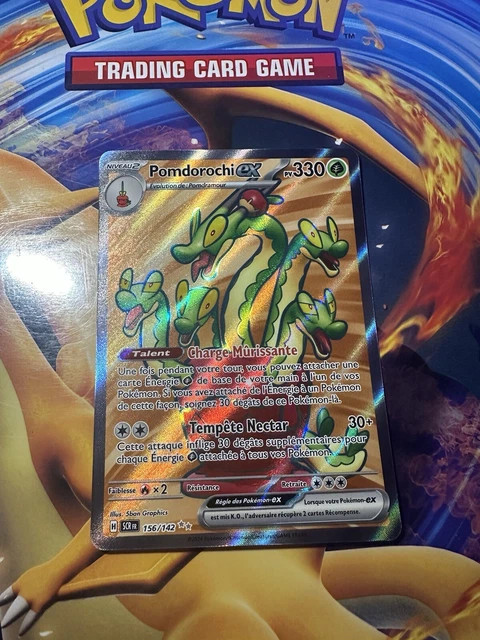 CARTE POKÉMON POMDOROCHI Full Art 156/142 EV07 Couronne Stéllaire FR ...