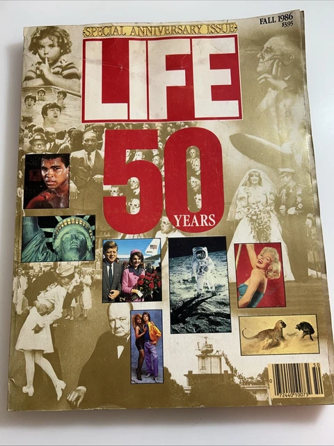 LIFE SPECIAL ANNIVERSARY Issue Fall 1986, Life 50 Years abf £6.86 ...