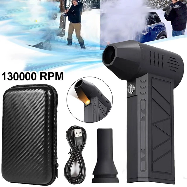 PORTABLE TURBO FAN Mini Blower- Handheld High-Speed Cooling Fan for ...