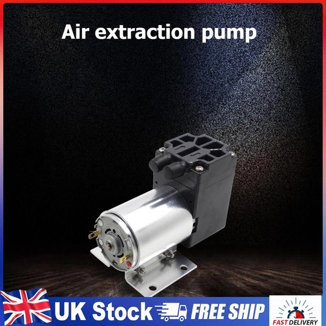 Mini Vacuum Pump 12V DC - 65kpa Negative Pressure Suction For Medical ...