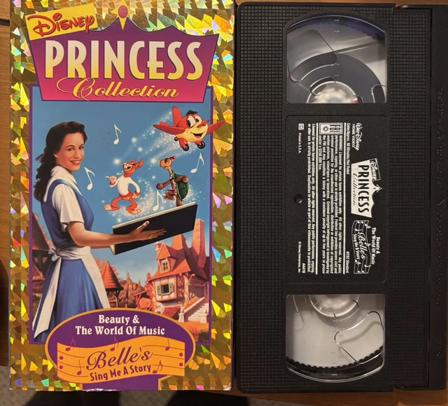 DISNEY PRINCESS COLLECTION BELLE'S SING ME A STORY VHS (1995) $18.00 ...