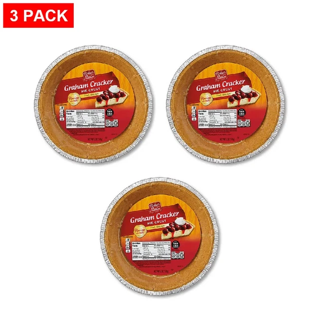 BAKER'S CORNER GRAHAM Cracker Pie Crust, 6 oz - Pack of 3 £5.80 ...