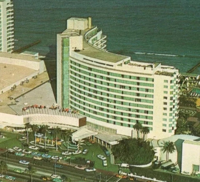 FABULOUS FONTAINEBLEAU HOTEL, Miami Beach, FL by Louis De Mola VTG 1954 ...