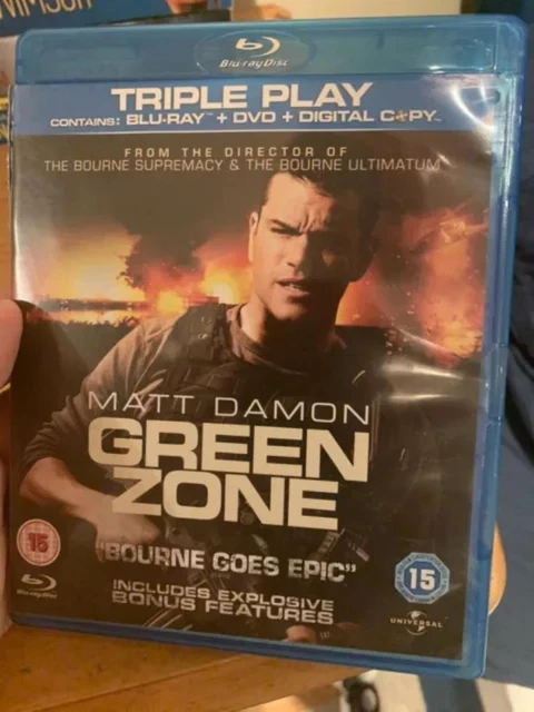 GREEN ZONE BLU-RAY (N/A) Matt Damon Quality Guaranteed Reuse Reduce ...