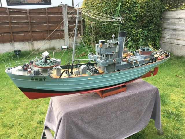 SIR LANCELOT 1/32 Fine Scale Wwii Armed Trawler Radio Control Model ...